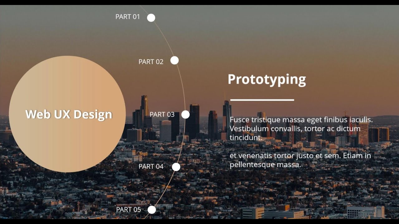 A Stunning Rotating Timeline Effects in PowerPoint!