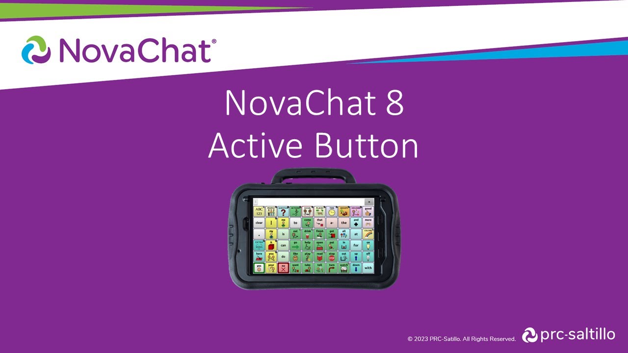 NovaChat 8 Active Button