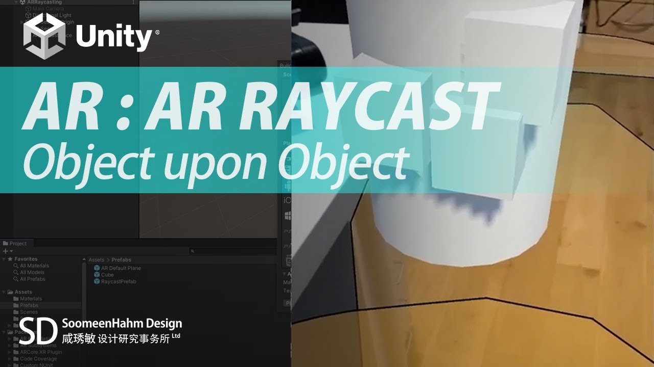 Unity AR Tutorial: AR Raycast - Object upon object