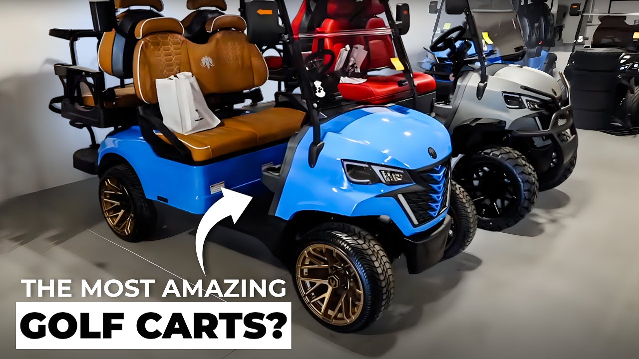 I Found the Most Amazing Golf Carts!