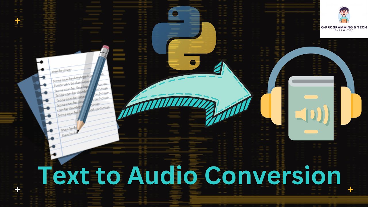 Text-to-Speech Conversion using Python: A Step-by-Step Guide