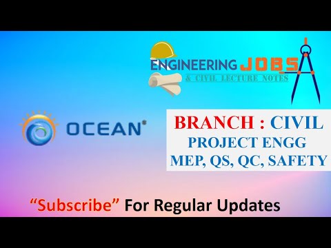 MEP, QS, QC, Project engineer vacancies | Civil Engineering vacancies 2022 | Jobs in South india