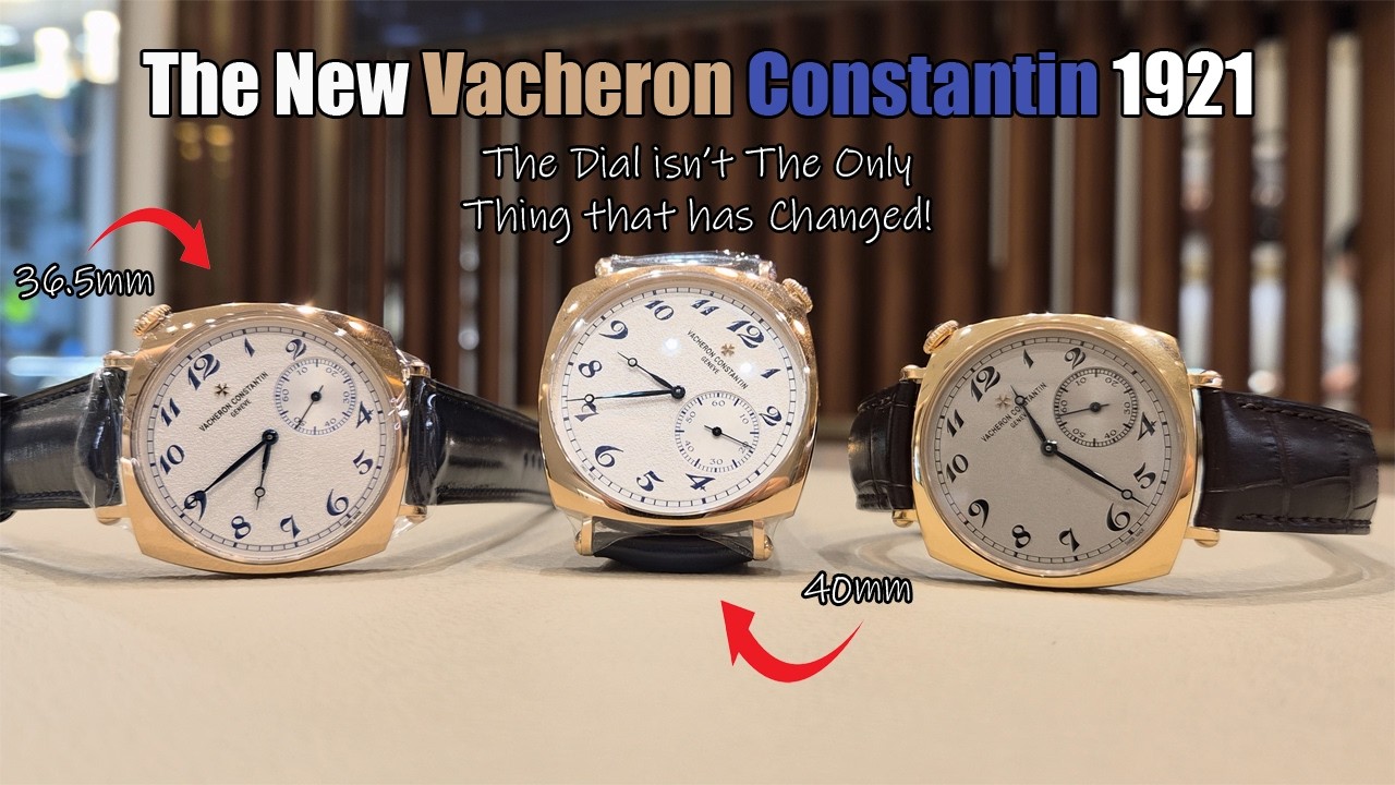 The New Vacheron Constantin 1921: The Dial isn't the Only Thing that has Changed!