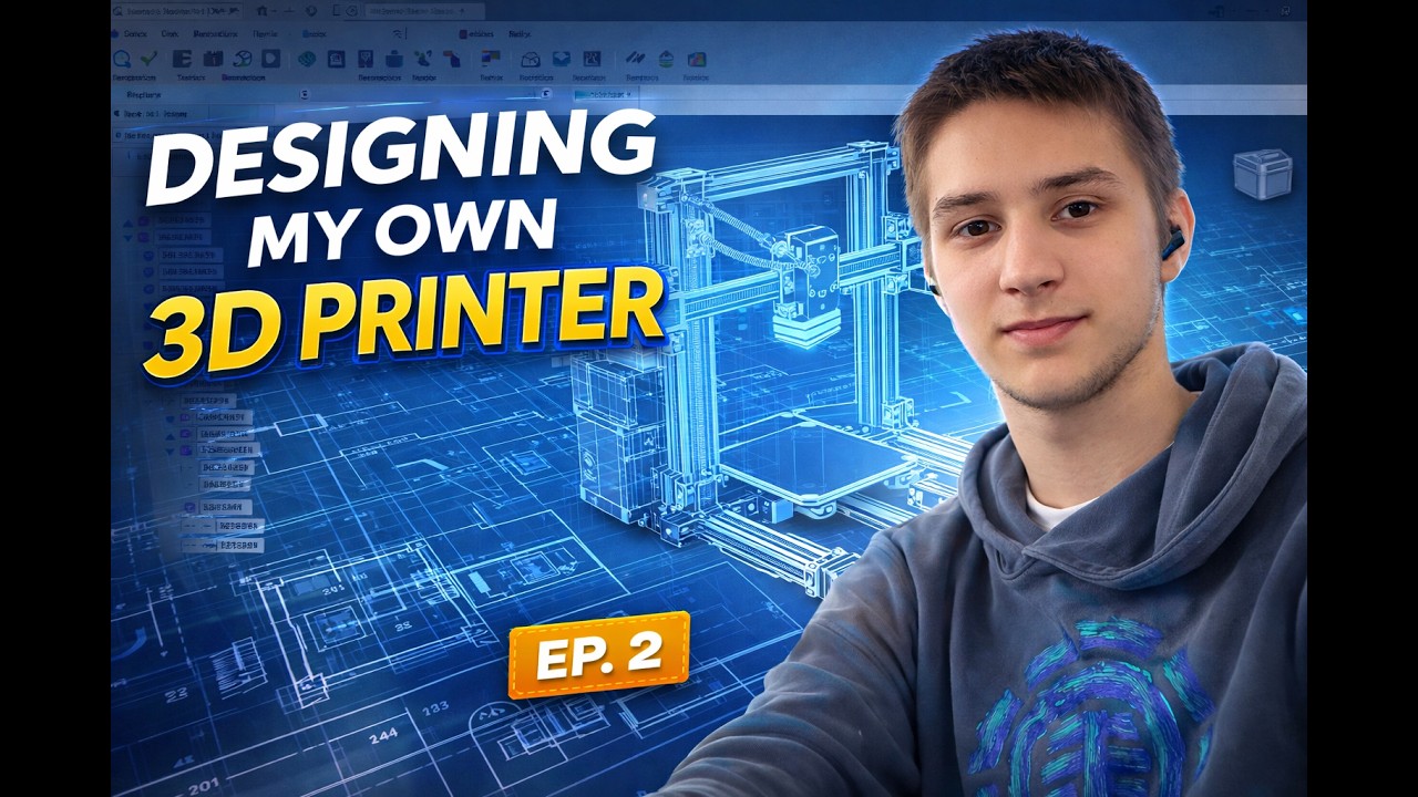 Building a 3D Printer from Scratch - Episode 1: The Design (Alpha)