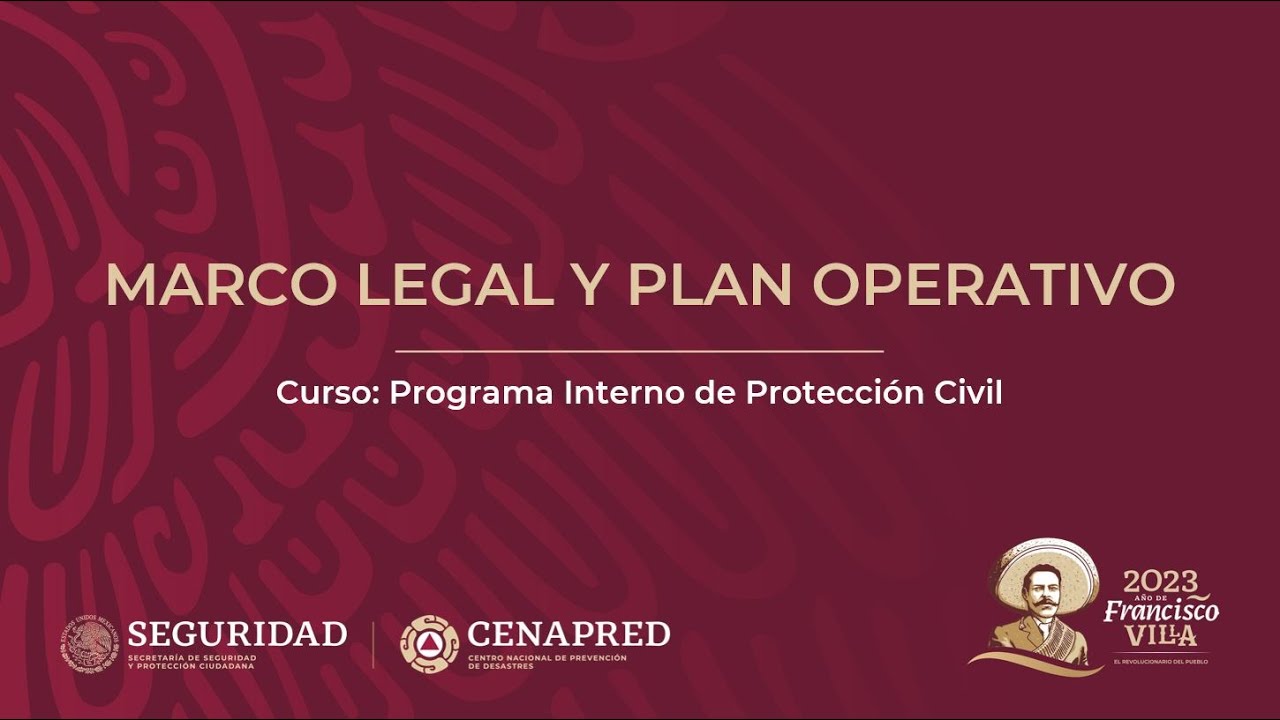 Curso: Programa Interno de Protección Civil, Tema 1