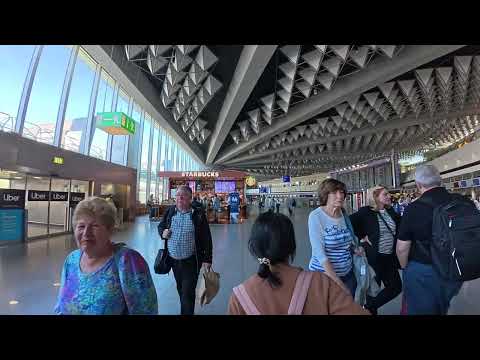 Frankfurt Airport Terminal 1 | Full POV Walkthrough (4K)