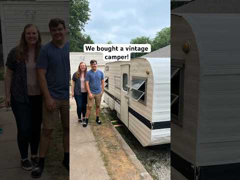 We Bought a Vintage Camper! #vintagecamper #camperrenovation