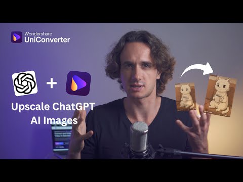 AI Generated 4K Images Tutorial | Make ChatGPT Images 4K-Ready