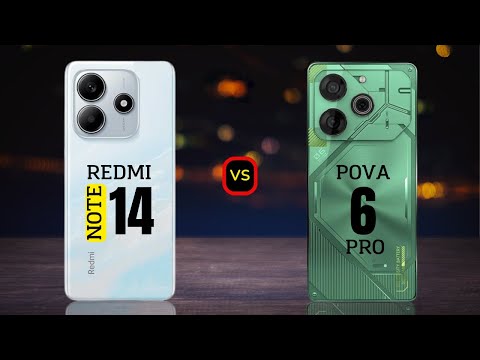 Redmi Note 14 vs Tecno Pova 6 Pro
