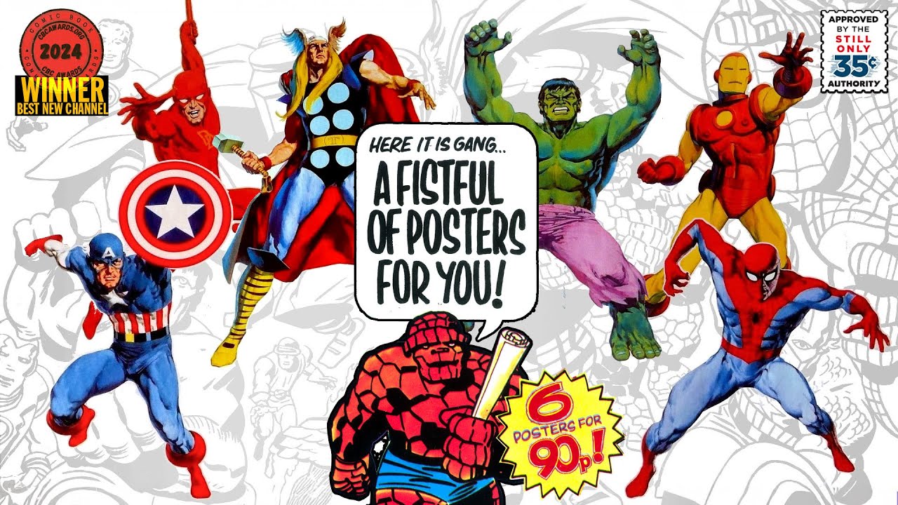 ASTOUNDING Marvel Comic Book Posters You've Never Seen!