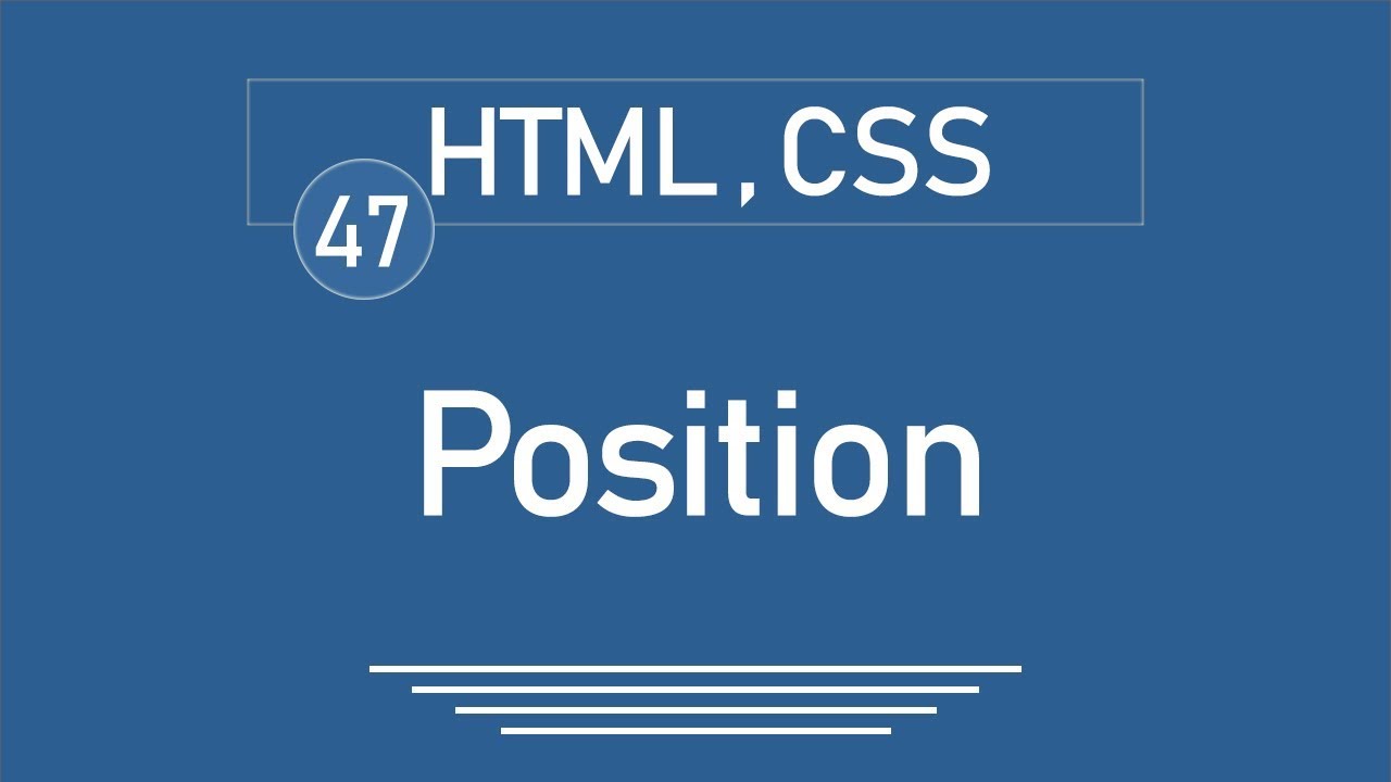 47 - ( jQuery Tutorial ) jQuery HTML / CSS :  offset & position