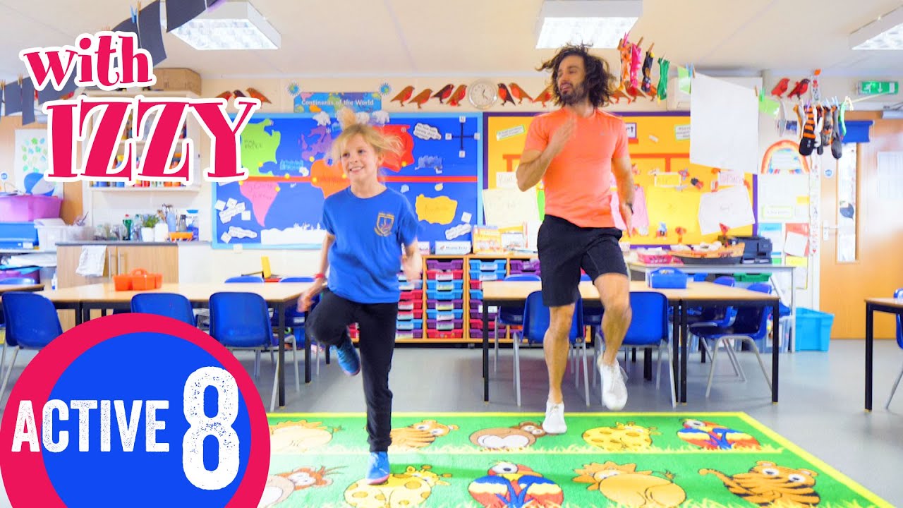 Active 8 Minute Workout Featuring Izzy | The Body Coach TV