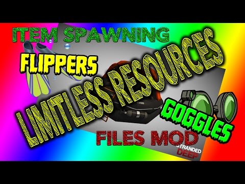 Limitless Resources - Stranded Deep - Flippers/Goggles - Limitless Building Supplies - File Mod