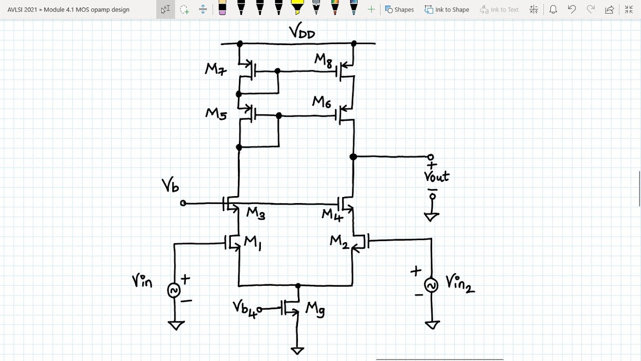 Understanding Telescopic Cascode Single Stage Opamp in Analog VLSI Design | Galaxy.ai
