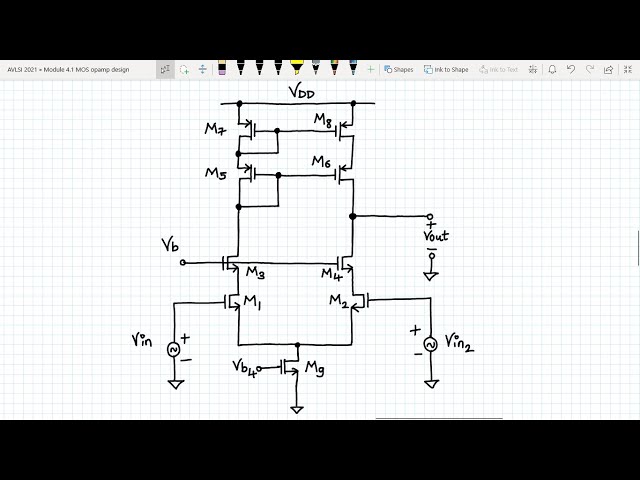 Understanding Telescopic Cascode Single Stage Opamp in Analog VLSI Design | Galaxy.ai | Galaxy.ai