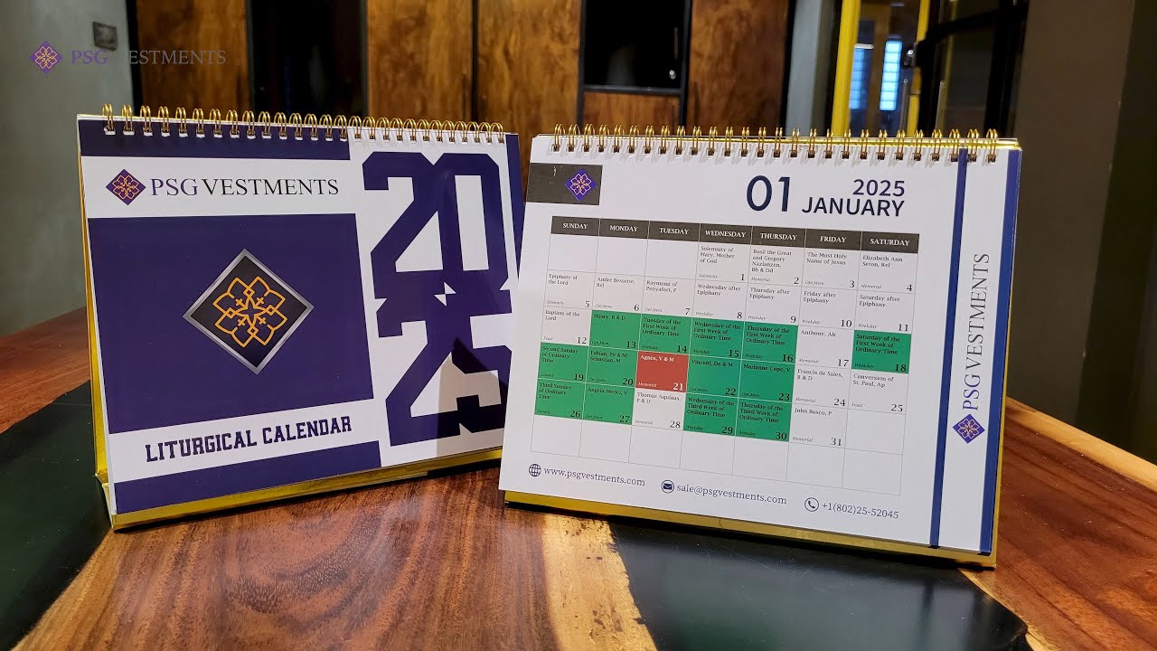 Liturgical Calendar 2025