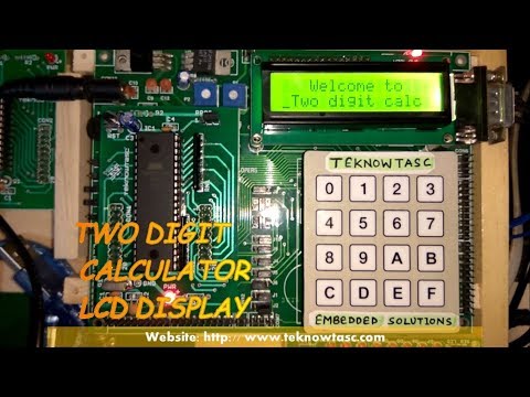 Dot Matrix LCD Display - Dot Matrix Liquid Crystal Display Display ...