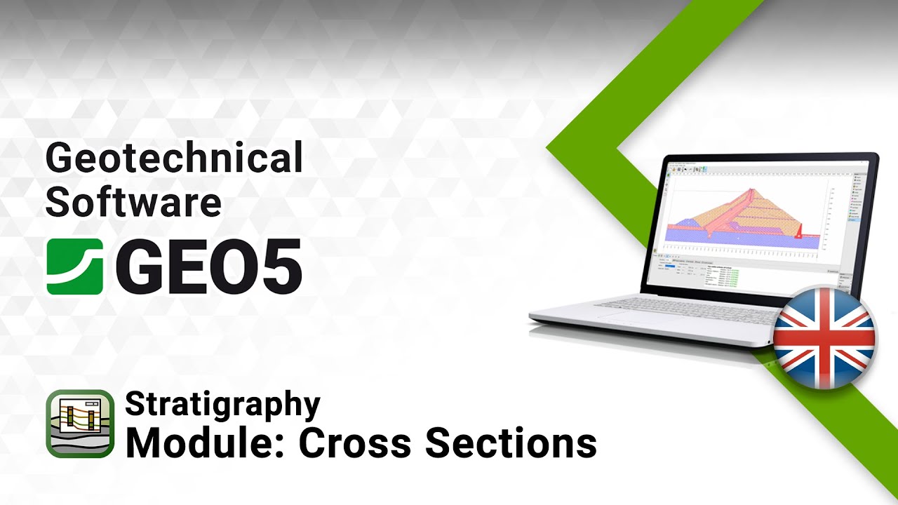 Create Geological Cross Sections Using GEO5 Stratigraphy