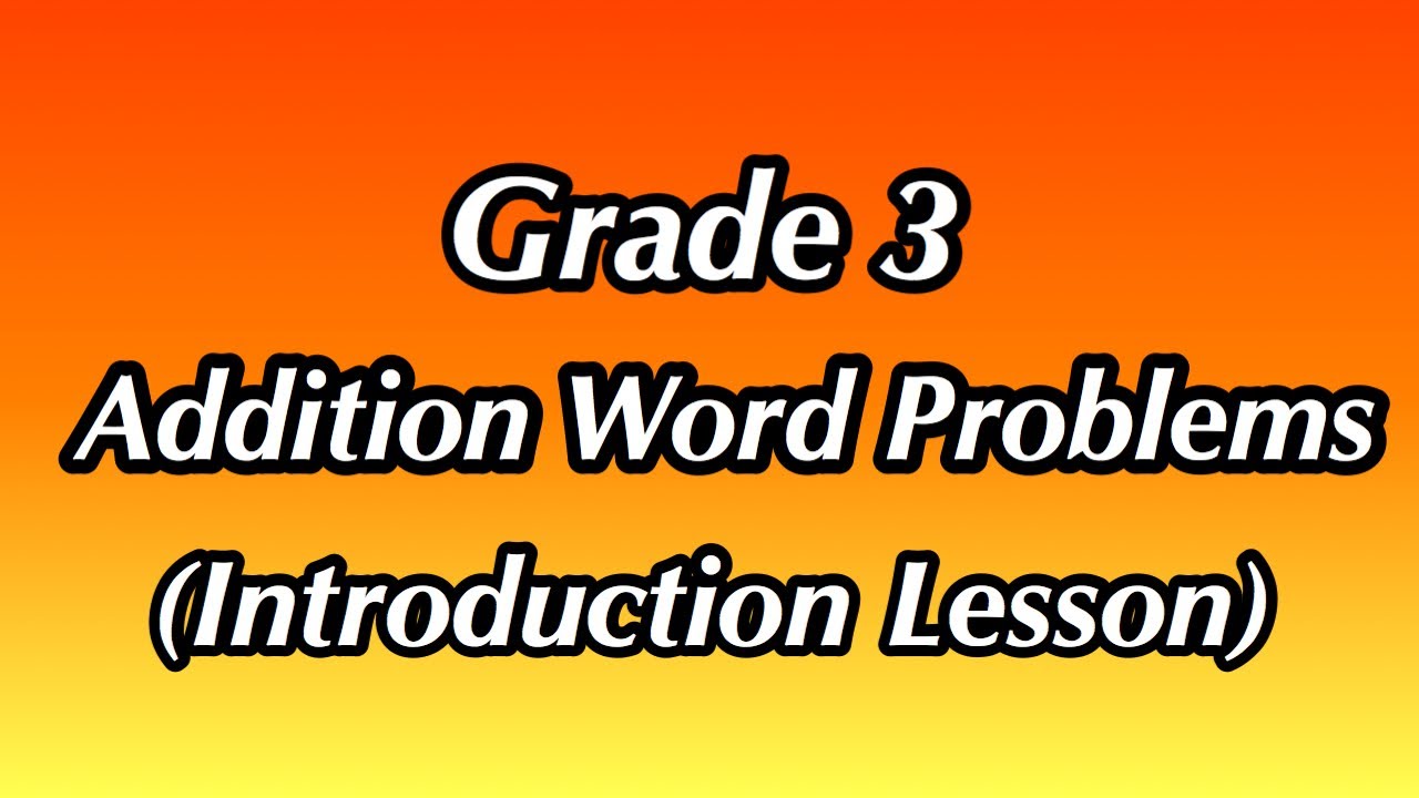 Grade 3 Addition Word Problems | Miss Mzizi | South African FP Educator