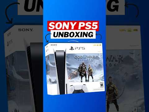 PS5 Unboxing - Sony PlayStation 5 Disc Console