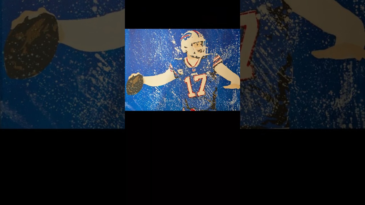 Josh Allen | Stencil Reveal by thinksojoe