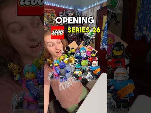 Opening LEGO collectible mini figures series 26 #LEGO #unboxing 