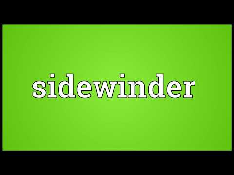 Sidewinder Meaning
