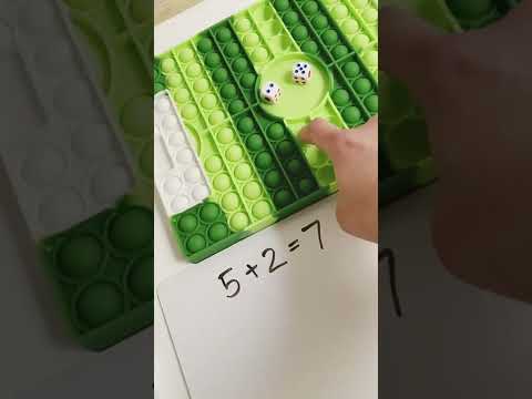 Soccer Pop Bubble Gaming Board with Dice Game 1-on-1!