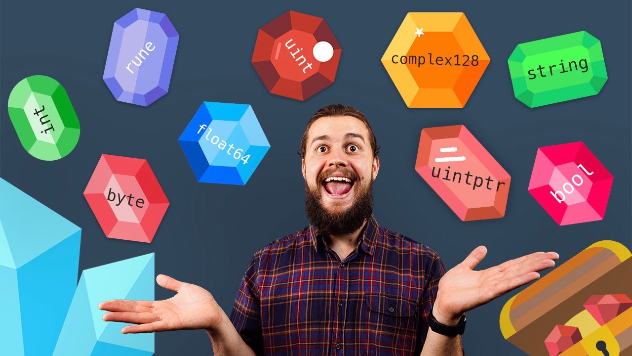 Go Basic Types (Golang basic types) (Go Basics #4)