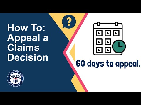 How To: Appeal a Claims Decision