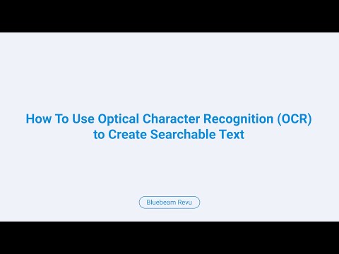 How to Use Optical Character Recognition (OCR) to Create Searchable Text