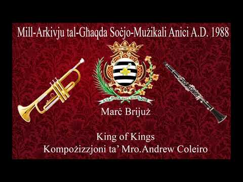 "King of Kings" marċ Brijuż mir-repertorju tal-Banda Ċittadina Anici - Mro Andrew Coleiro