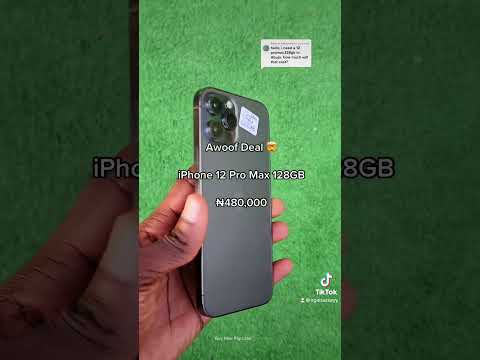 🇺🇲 iPhone 12 Pro Max 128GB. PRICE: ₦480,000