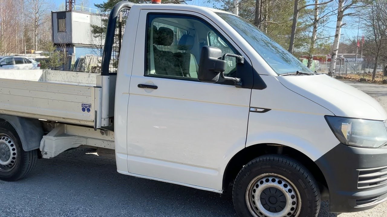 Volkswagen Transporter T30 2.0 TDI Manuell, Flak, Trosa, Kla