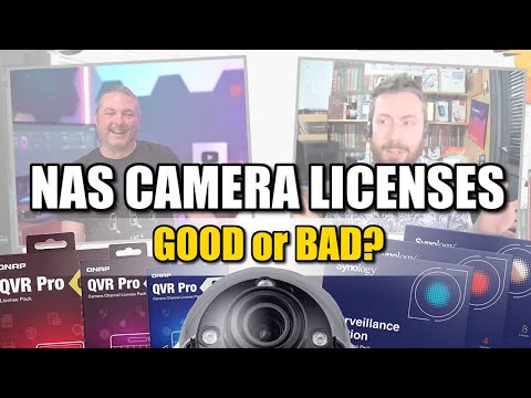NAS Camera Licenses - Good or Bad? ft. Tom from Lawrence Systems