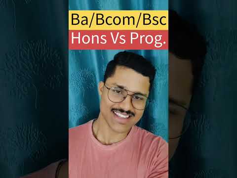 Hons Vs Program : What Is The Difference🤔| Everything You Need To Know!