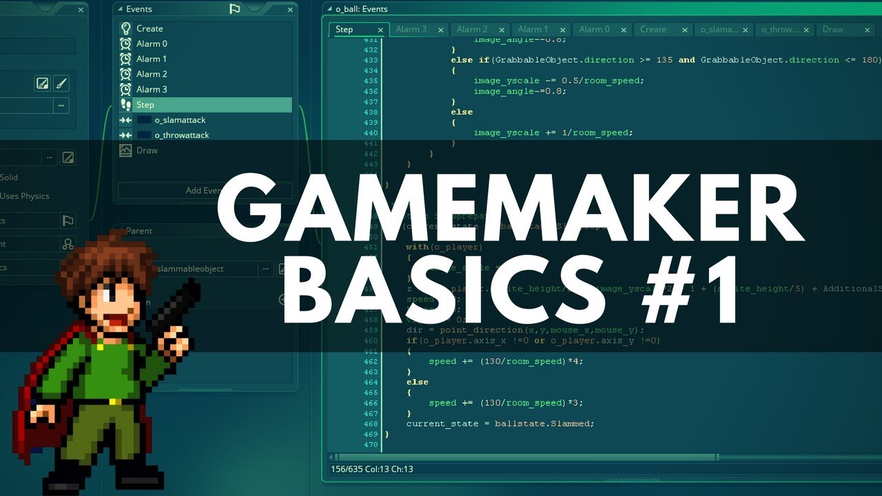 GameMaker Studio 2 Basics [1] - Your First Project, Sprites, Objects & Levels!