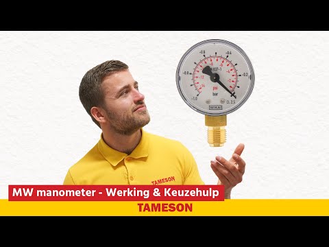 MW manometer - Werking & Keuzehulp - Tameson