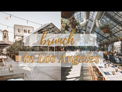 WEEKLY VLOG: ROOFTOP SUNDAY BRUNCH IN LOS ANGELES | TRENDY RESTAURANTS TO HAVE BRUNCH IN LOS ANGELES