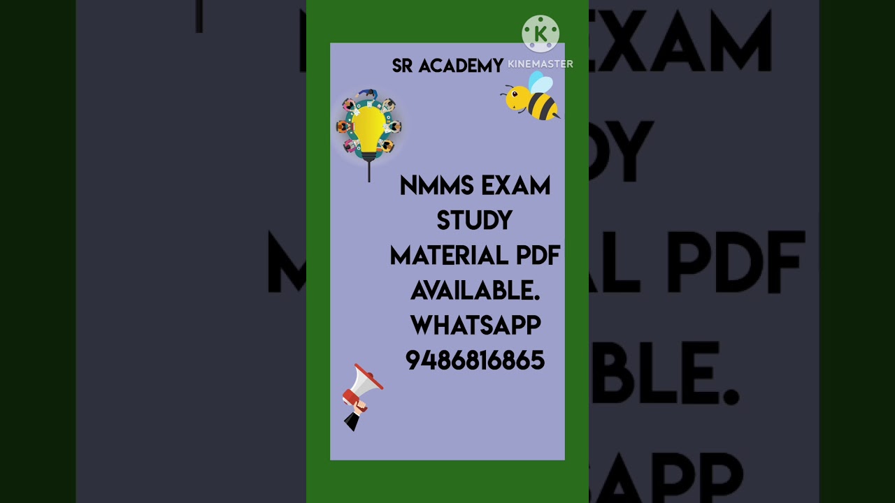 NMMS study material pdf for 8th std