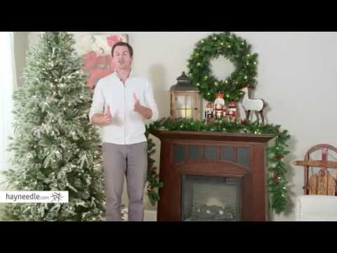 9 ft. Crestwood Spruce Pre-Lit LED Garland - Product Review Video