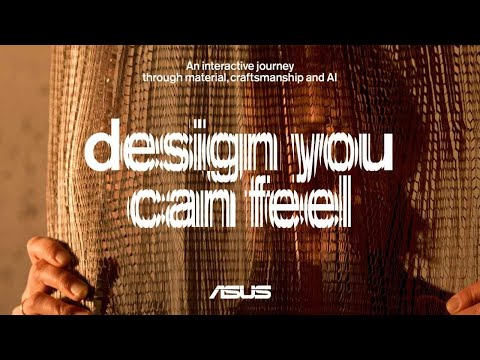 ASUS Zenbook Design You Can Feel at Milan Design Week 2025