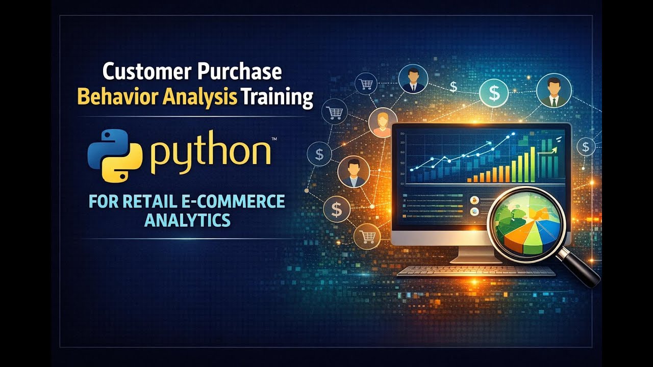 Customer Purchase Behavior Analysis Training with Python for Retail E-commerce Analytics