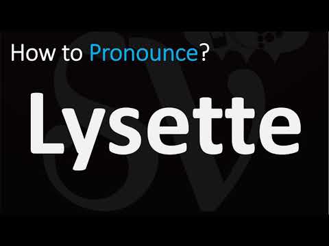 How to Pronounce Lysette? (CORRECTLY)