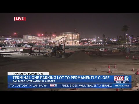 Terminal One Parking Lot To Permanently Close