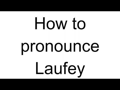How to Pronounce Laufey (Icelandic)