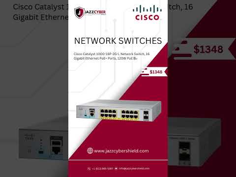 Cisco Catalyst 1000 16 Port Network Switch (C1000 16P 2G L)