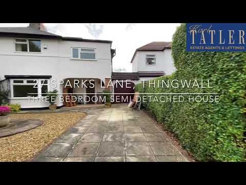Karl Tatler Estate Agents Virtual Viewing - 27 Sparks Lane, Thingwall