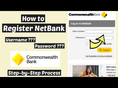 Commonwealth Internet Banking Register | Commbank NetBank User Id and Password Sign up Generate