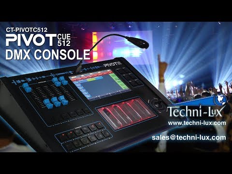 PIVOT CUE 512 Professional DMX Lighting Console with | Reverb